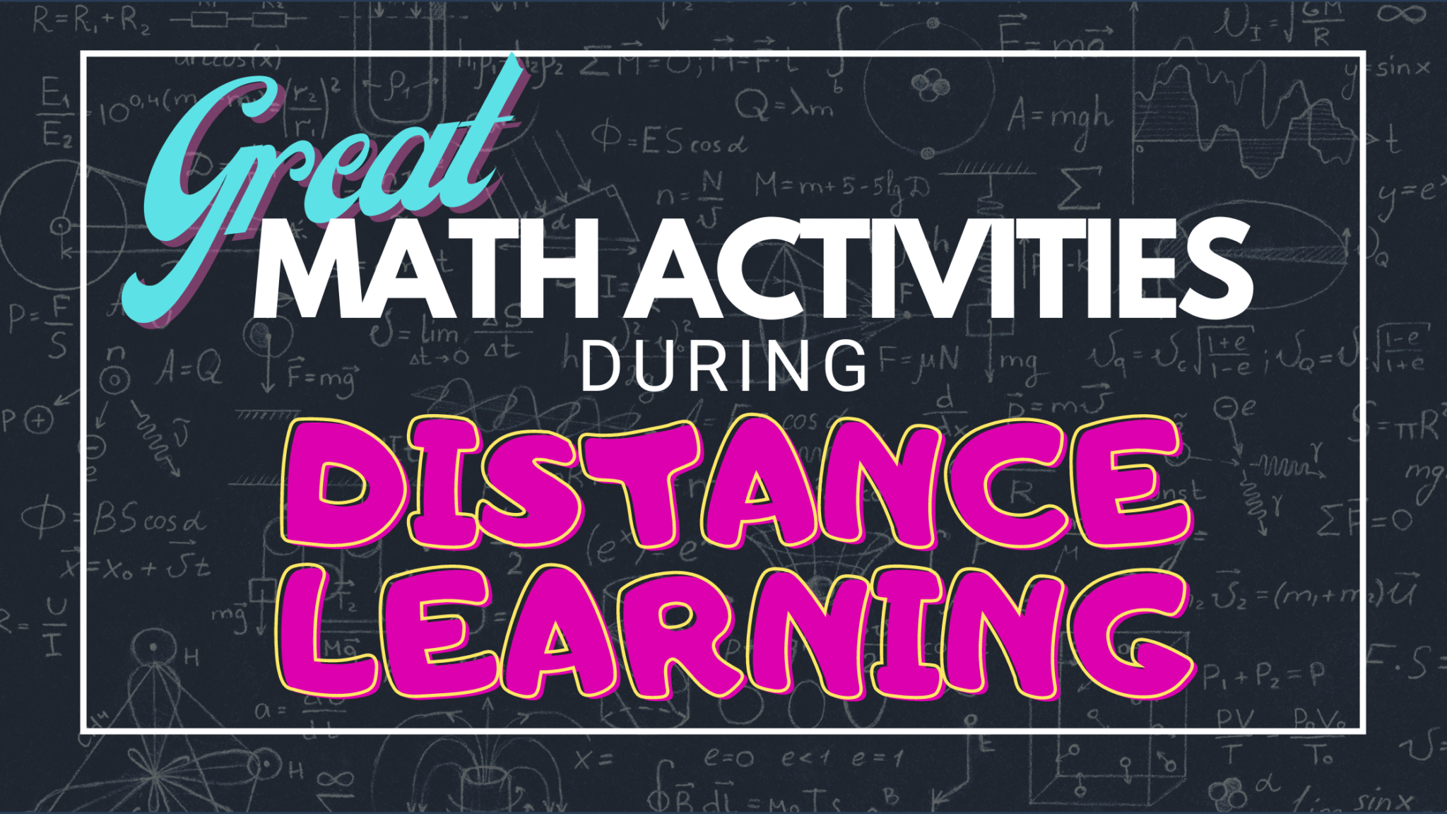 Twas the Day of Distance Learning - Poem - RETHINK Math Teacher
