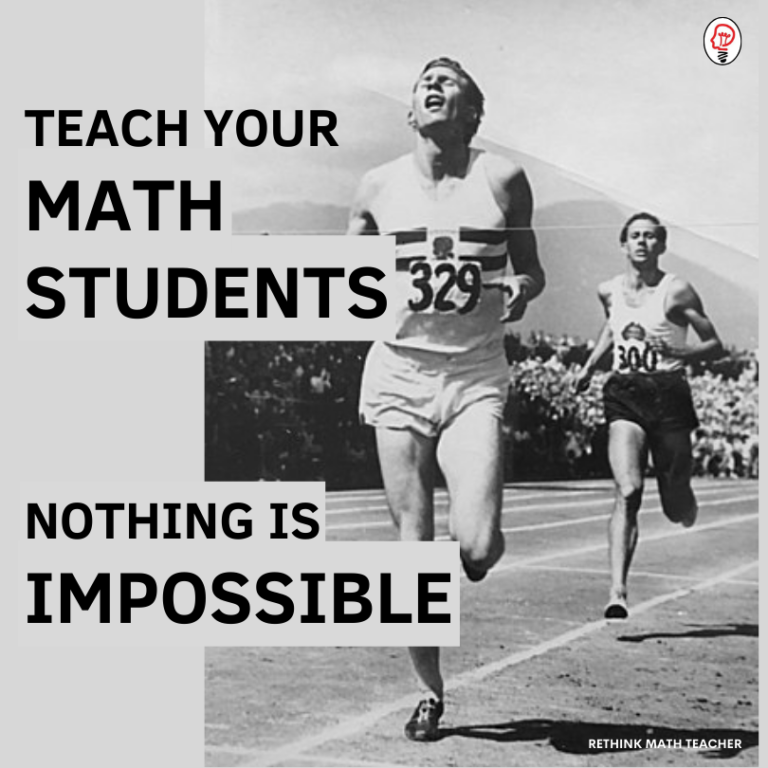 Math Class's 3 Minute Mile: Helping our Students Shift their Mindset ...