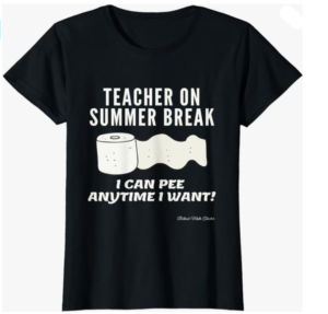 Summer Break T-Shirts for Teachers - RETHINK Math Teacher